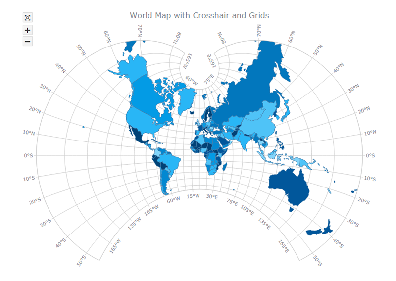 AnyMap Interactive JavaScript HTML5 Maps Library By AnyChart JS Charts