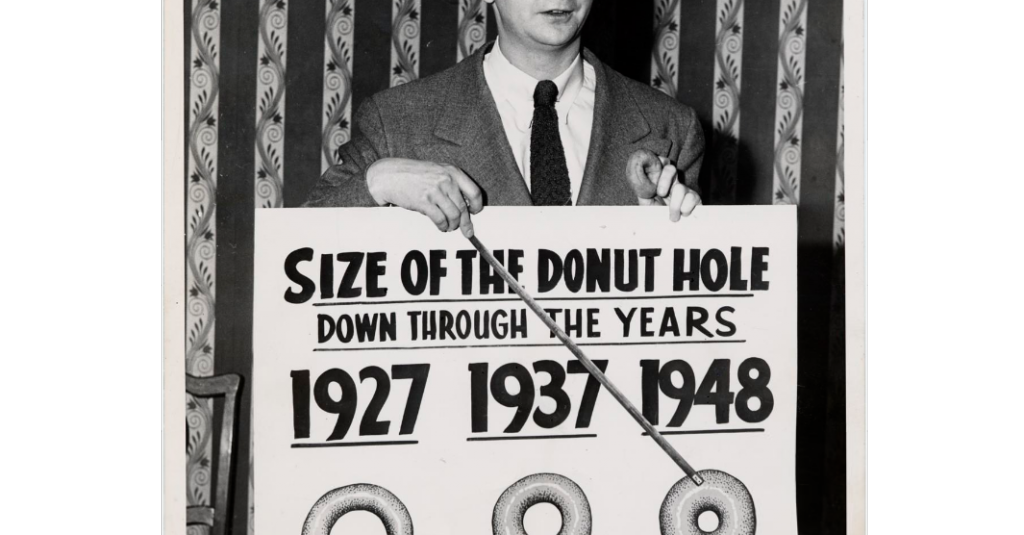 Size of the donut hole (vintage chart) | AnyChart News