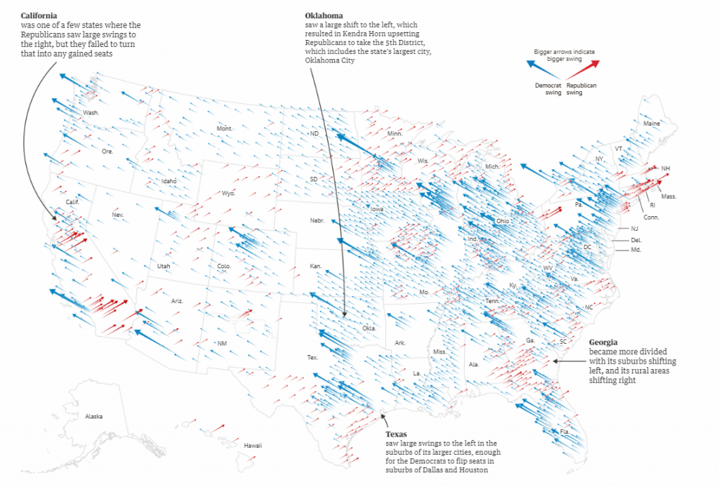 2018 Midterm Election Results in Data Visualization — DataViz Weekly
