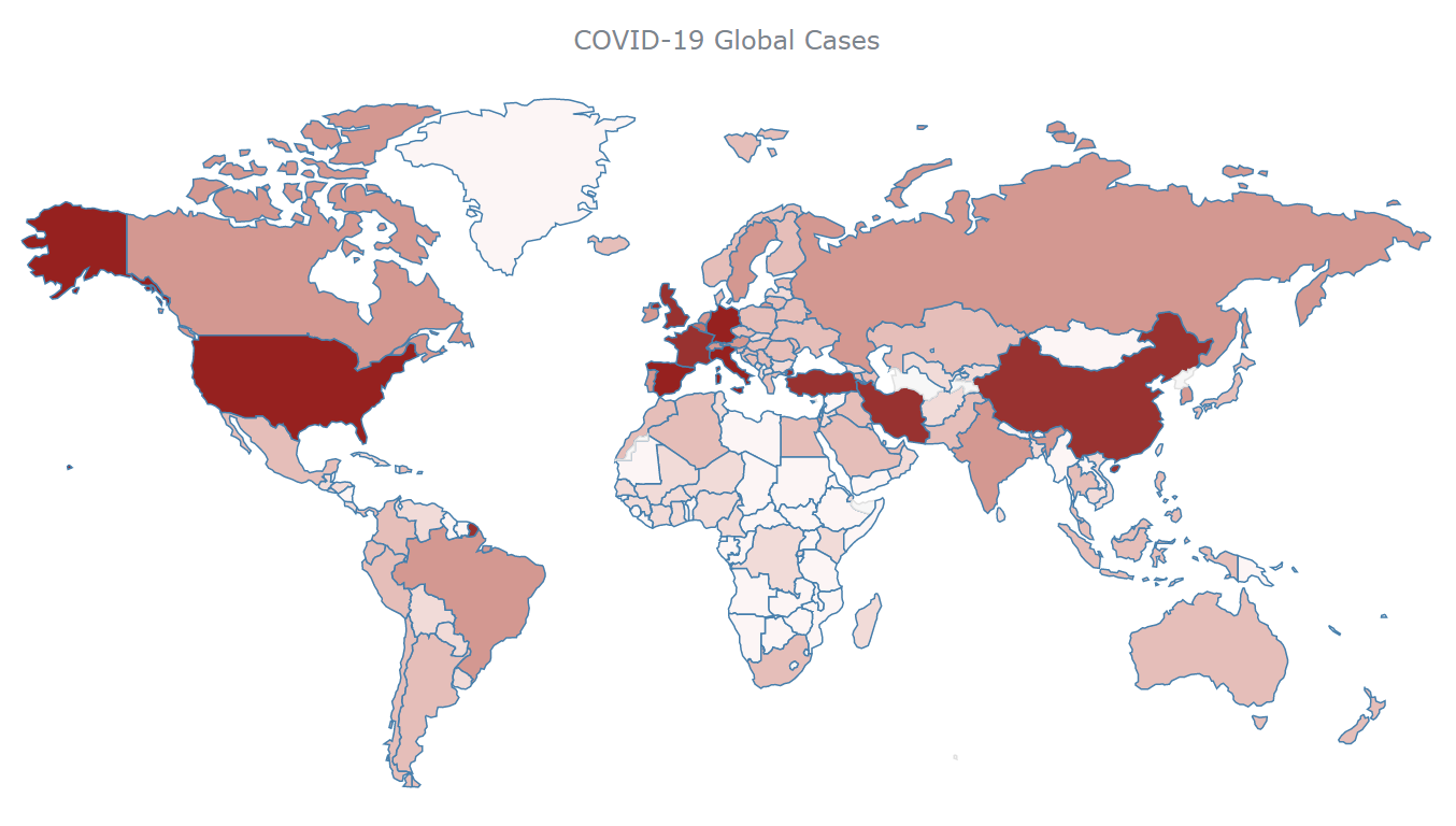 Choropleth Map How To Create It Using JavaScript For Data Visualization