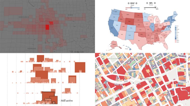 New Maps & Charts Showing Power of Data Visualization | DataViz Weekly