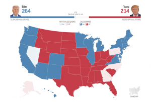Election Maps Visualizing 2020 U.S. Presidential Electoral Vote Results