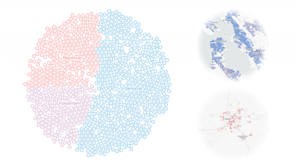 Visualizing Vaccination Rates, Political Bubbles, Curry Stats, World ...