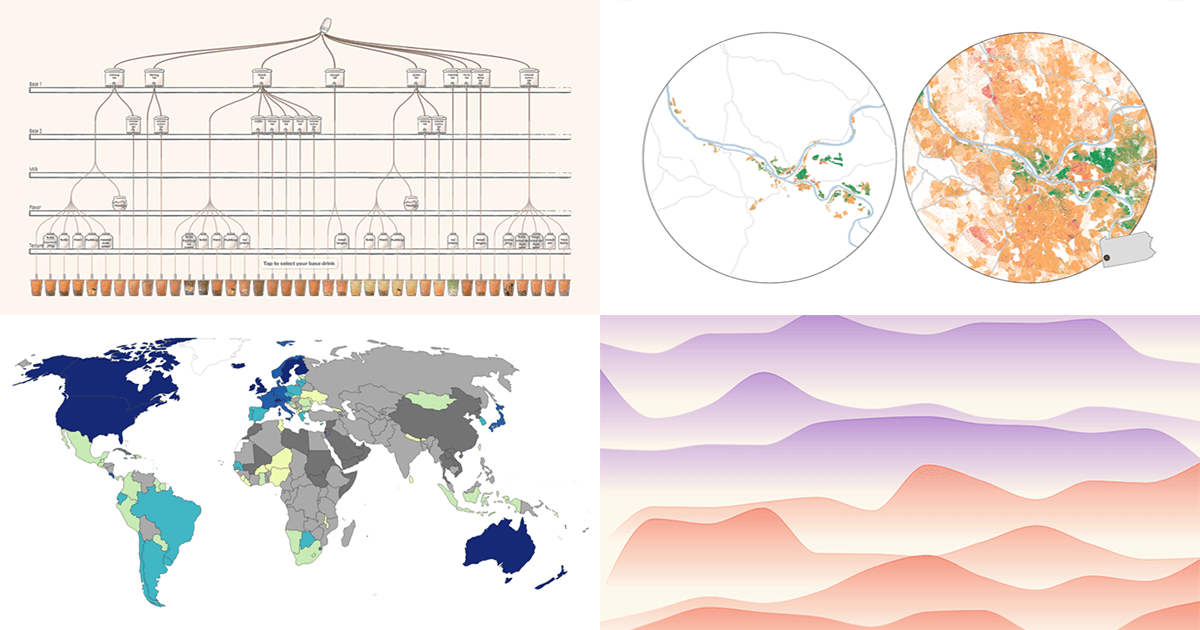 Check Out These Great New Visual Data Stories | DataViz Weekly
