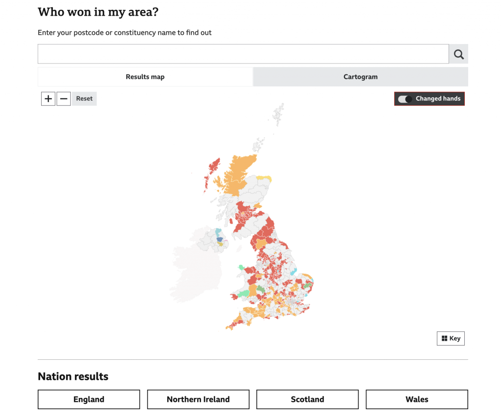 2024 UK Election Maps | Data Visualization Weekly