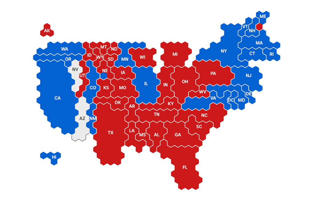 U.S. Election Maps 2024 — DataViz Weekly Special