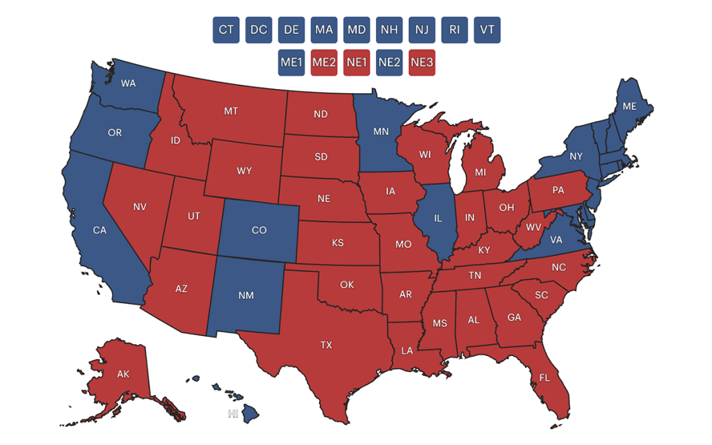 U.S. Election Maps 2024 — DataViz Weekly Special