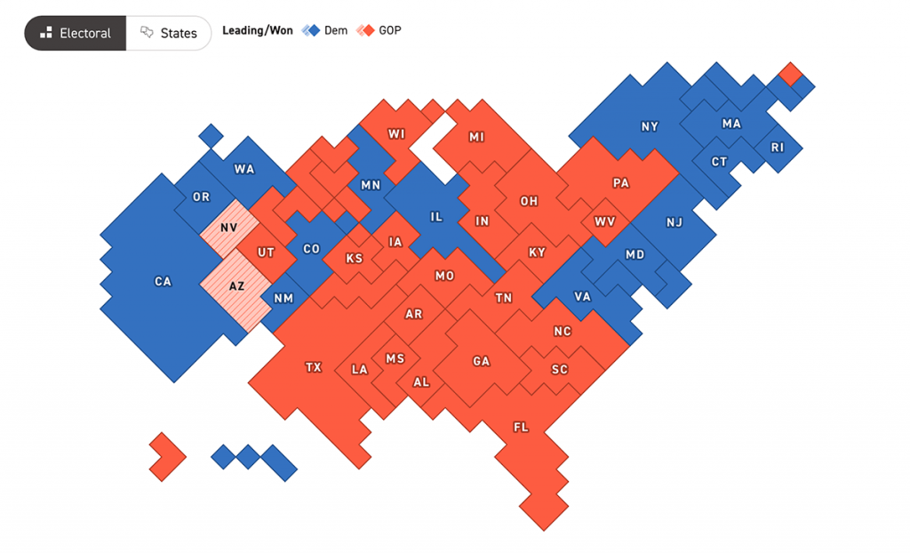 U.S. Election Maps 2024 — DataViz Weekly Special