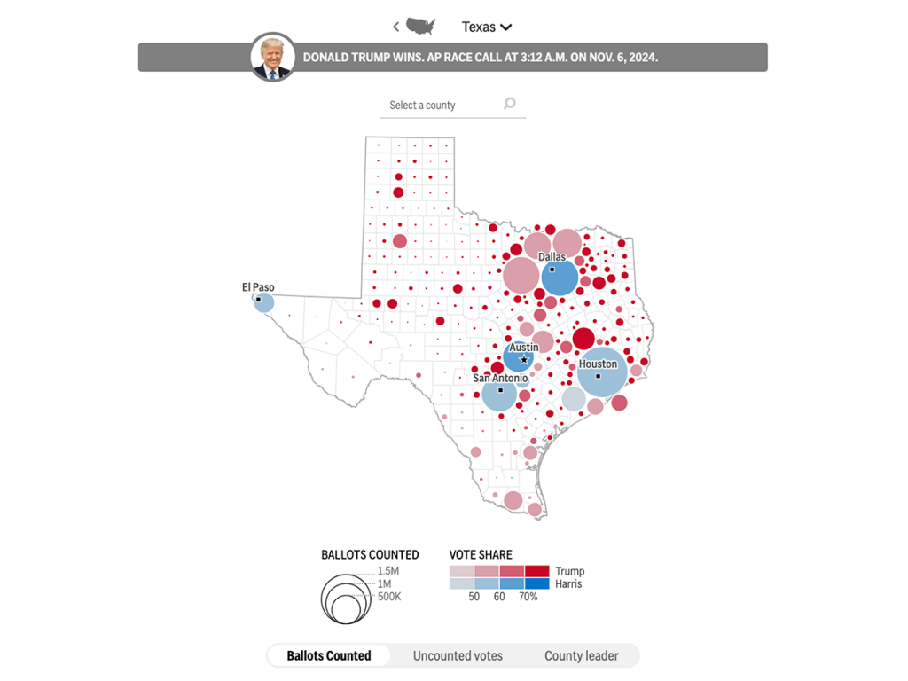 U.S. Election Maps 2024 — DataViz Weekly Special