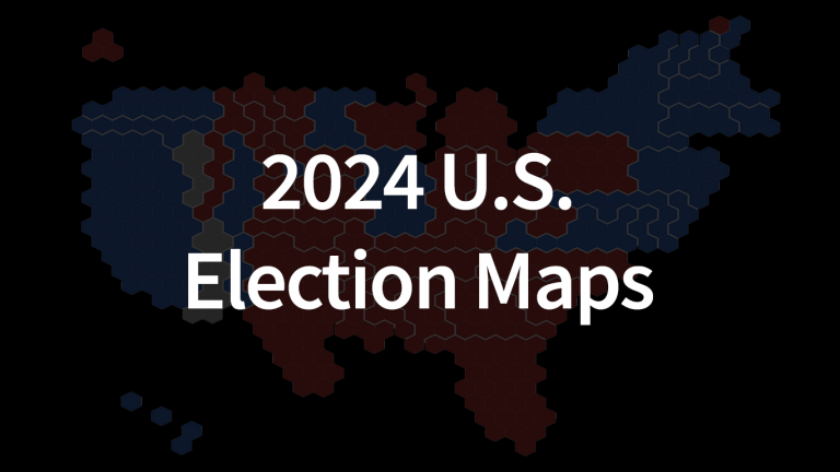 U.S. Election Maps 2024 — DataViz Weekly Special